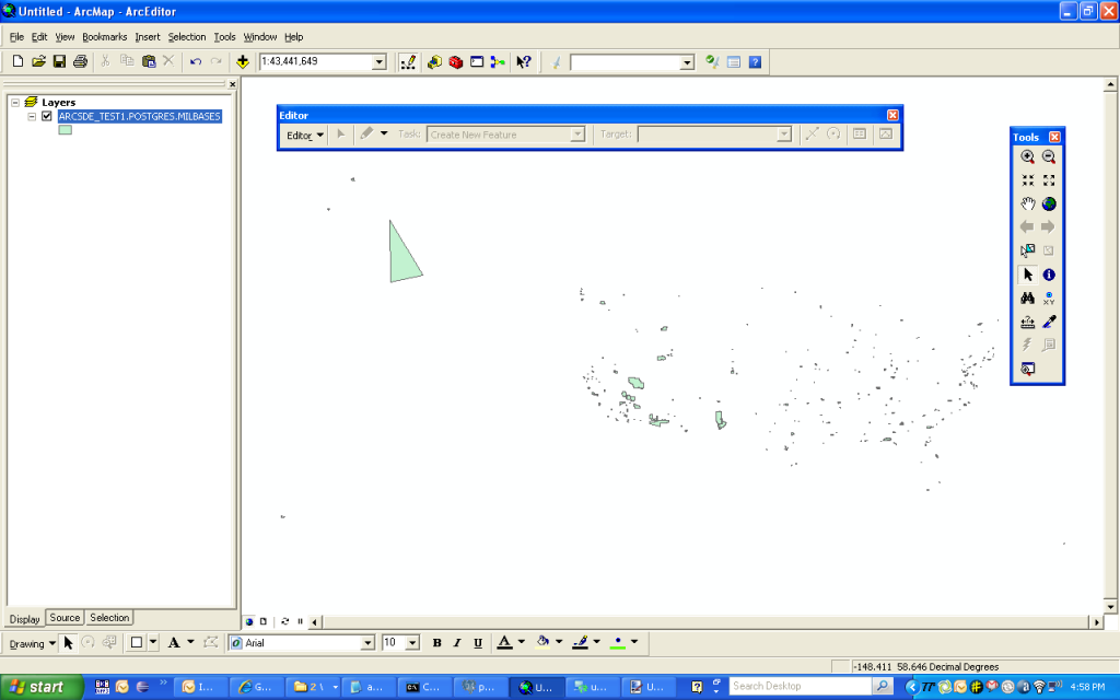 Using Arcsde 93 With Postgresql Part 2 Geomusings